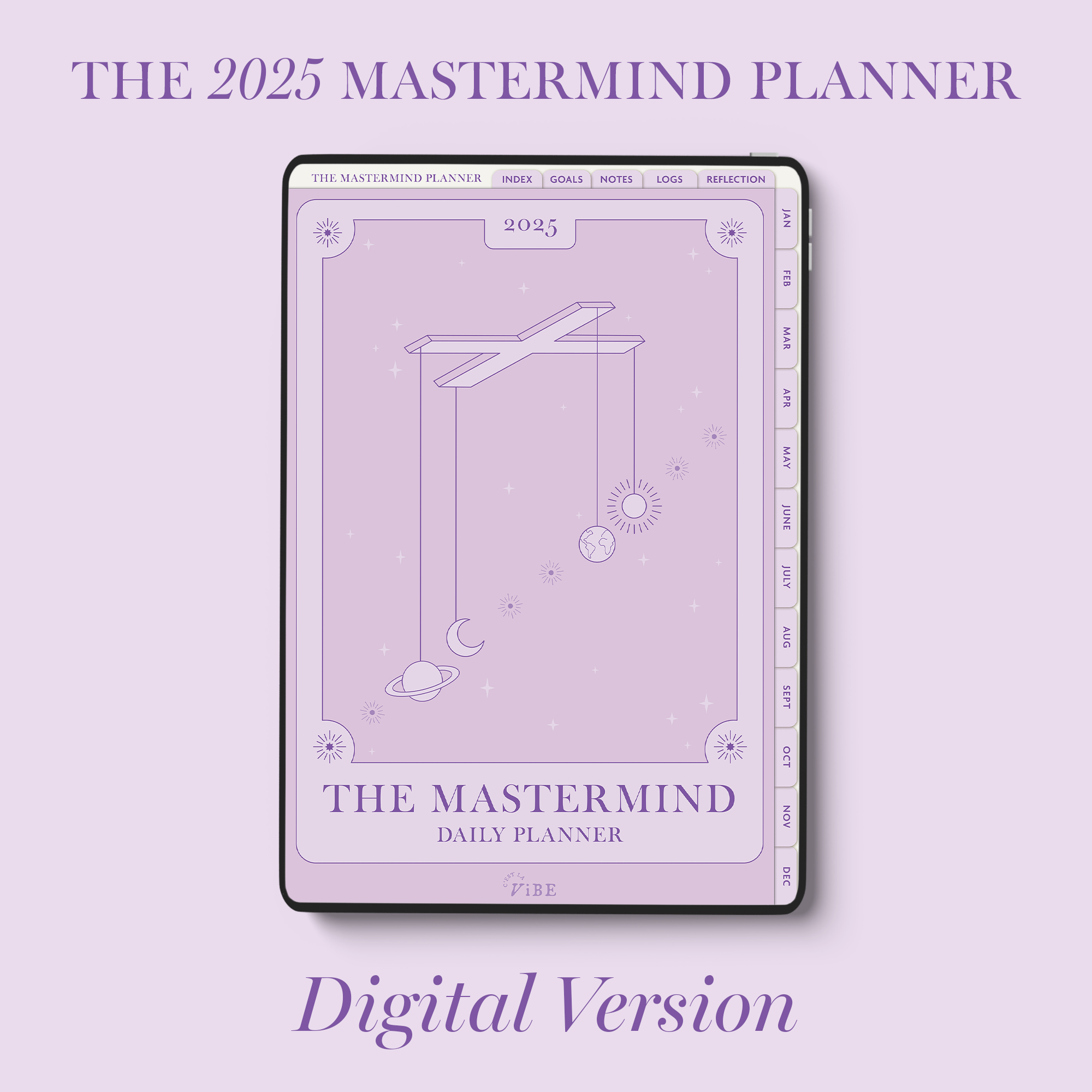 The 2025 Digital Mastermind Planner | C'est La Vibe Co.
